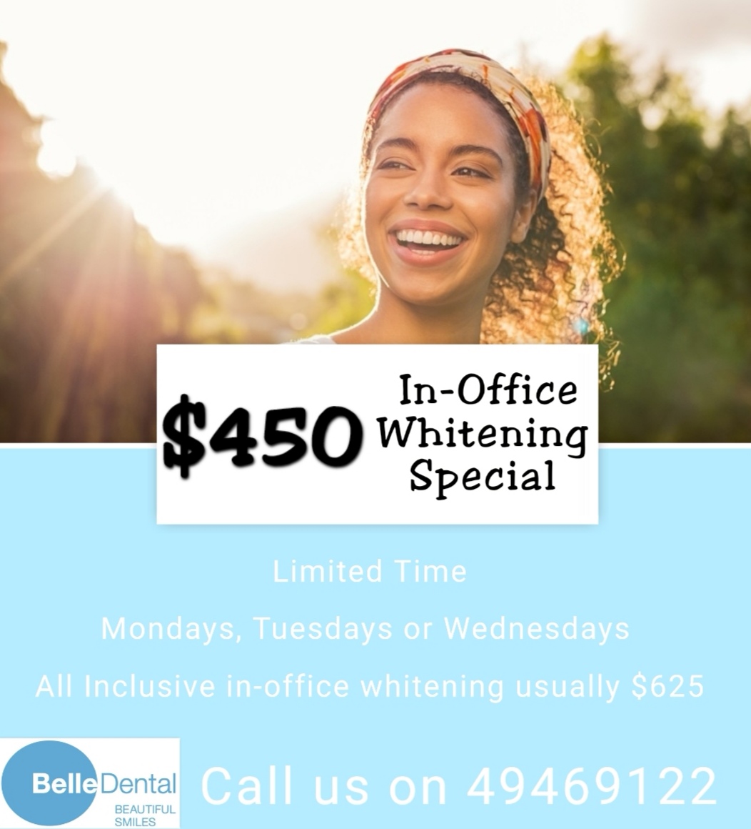 Whitening Special - BelleDental - May 4, 2021